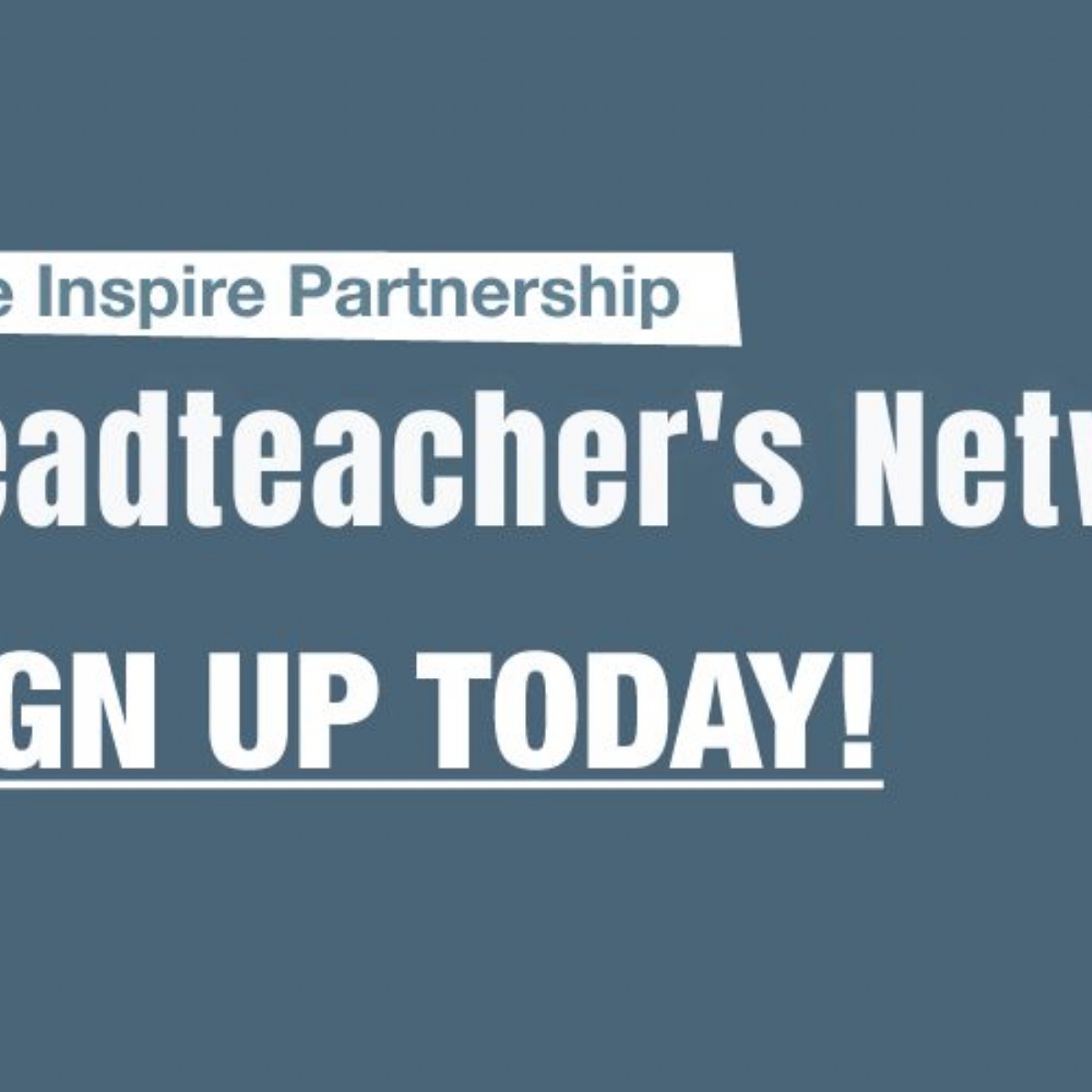 Inspire Partnership - Headteacher's Network 24/25